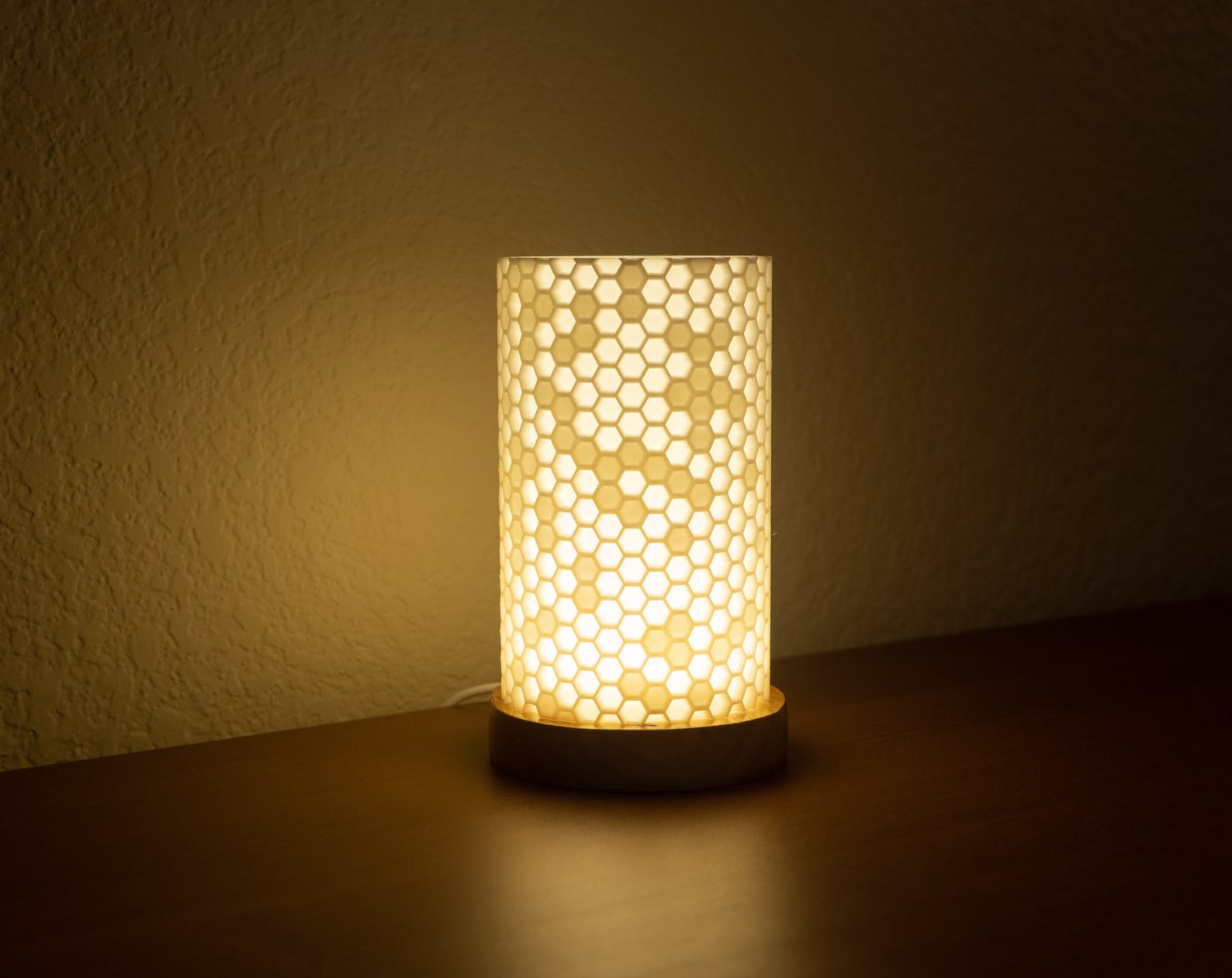Honeycomb Modern Desk Lamp - Etsy