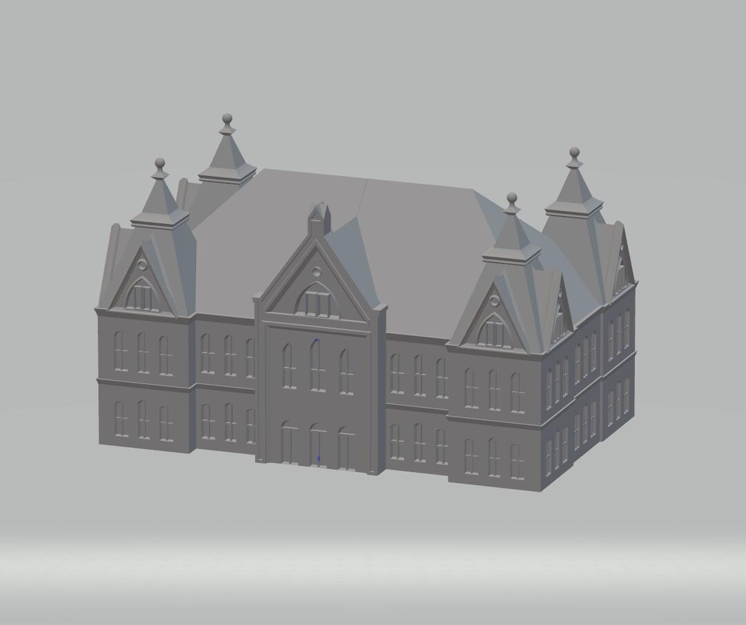 Texas State Old Main STL Model for 3D Printing [DIGITAL File Only!] - Etsy