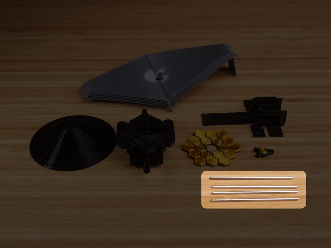 Metal Rods for Hubble and James Webb Telescope Models (2mm X 70mm) - Etsy