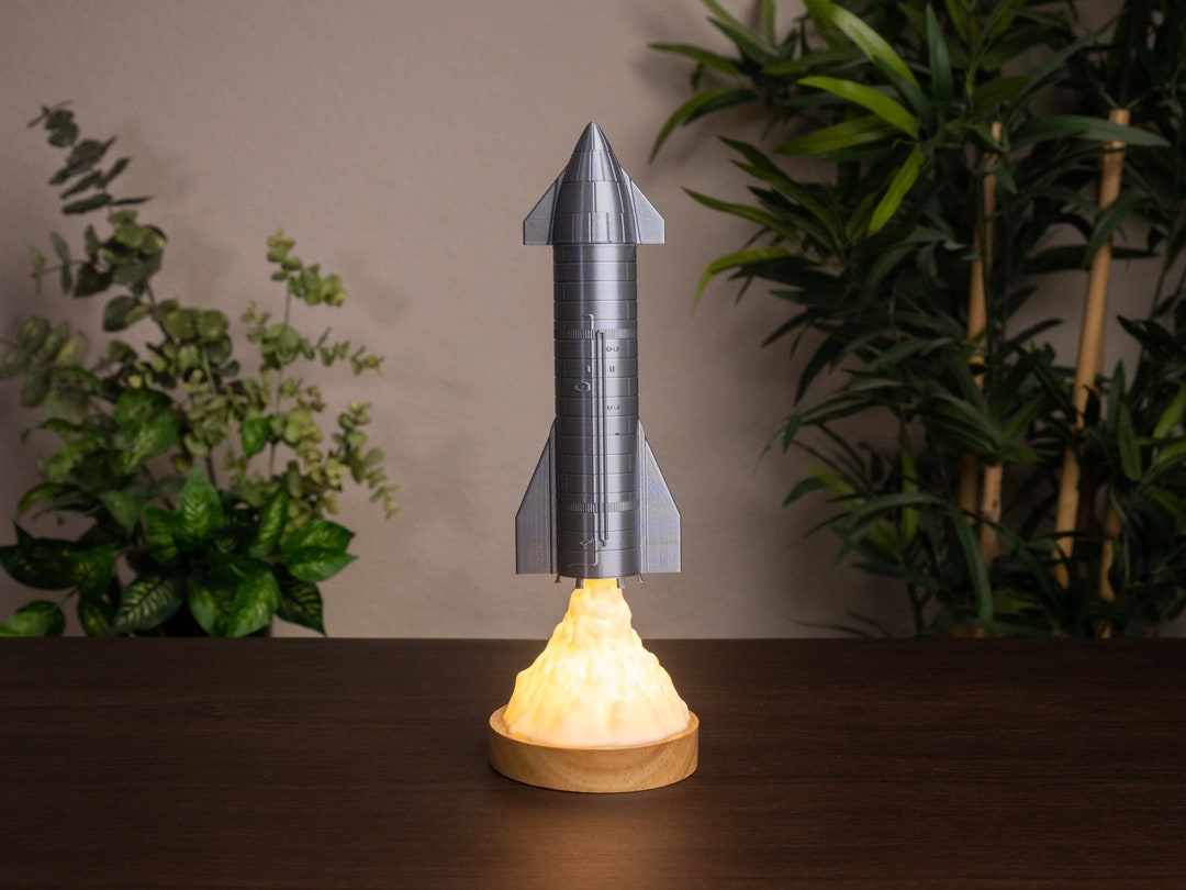 Starship SN16 Prototype Launch Lamp - Etsy