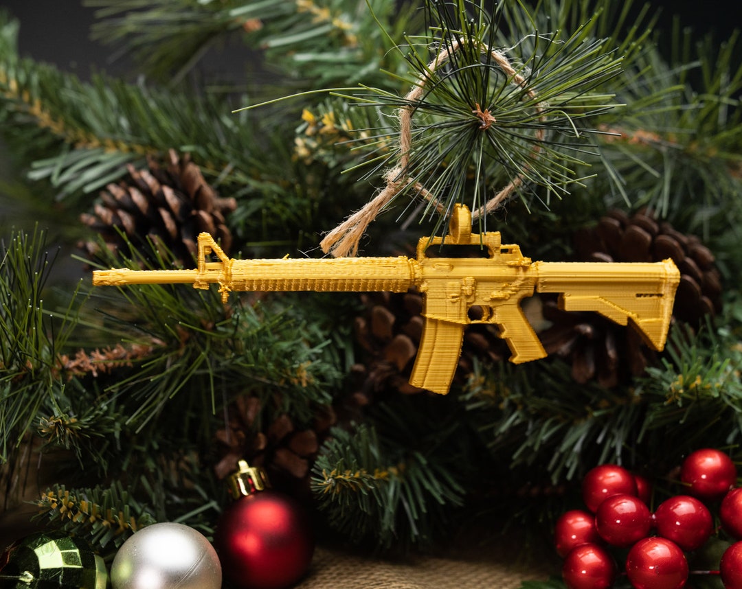 AR-15 Rifle Ornament | 3D Printed - Etsy