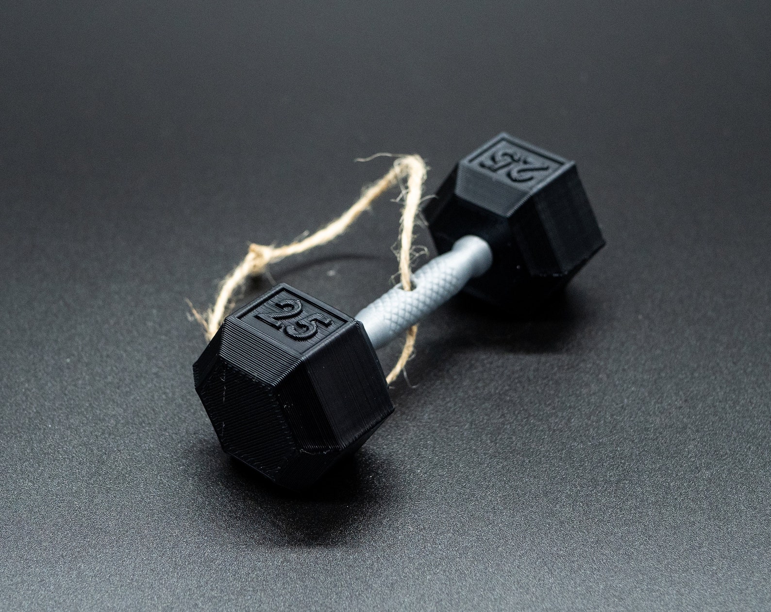 Dumbbell Ornament | 3D Printed Ornament for Weightlifting, Powerlifting ...