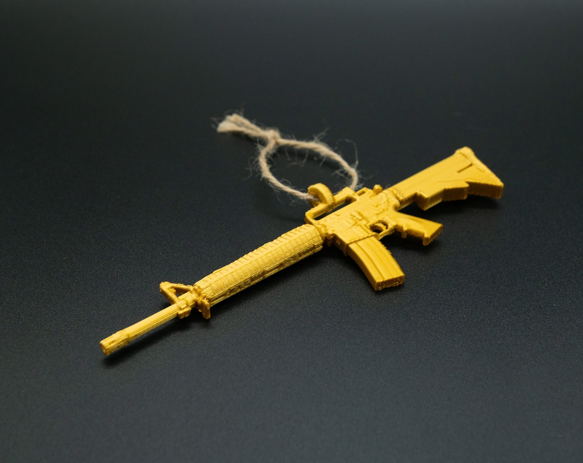 AR-15 Rifle Ornament | 3D Printed - Etsy