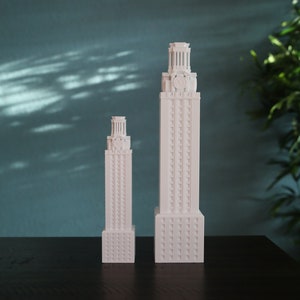 UT Tower Model | Highly Detailed 3D Printed Model - Etsy
