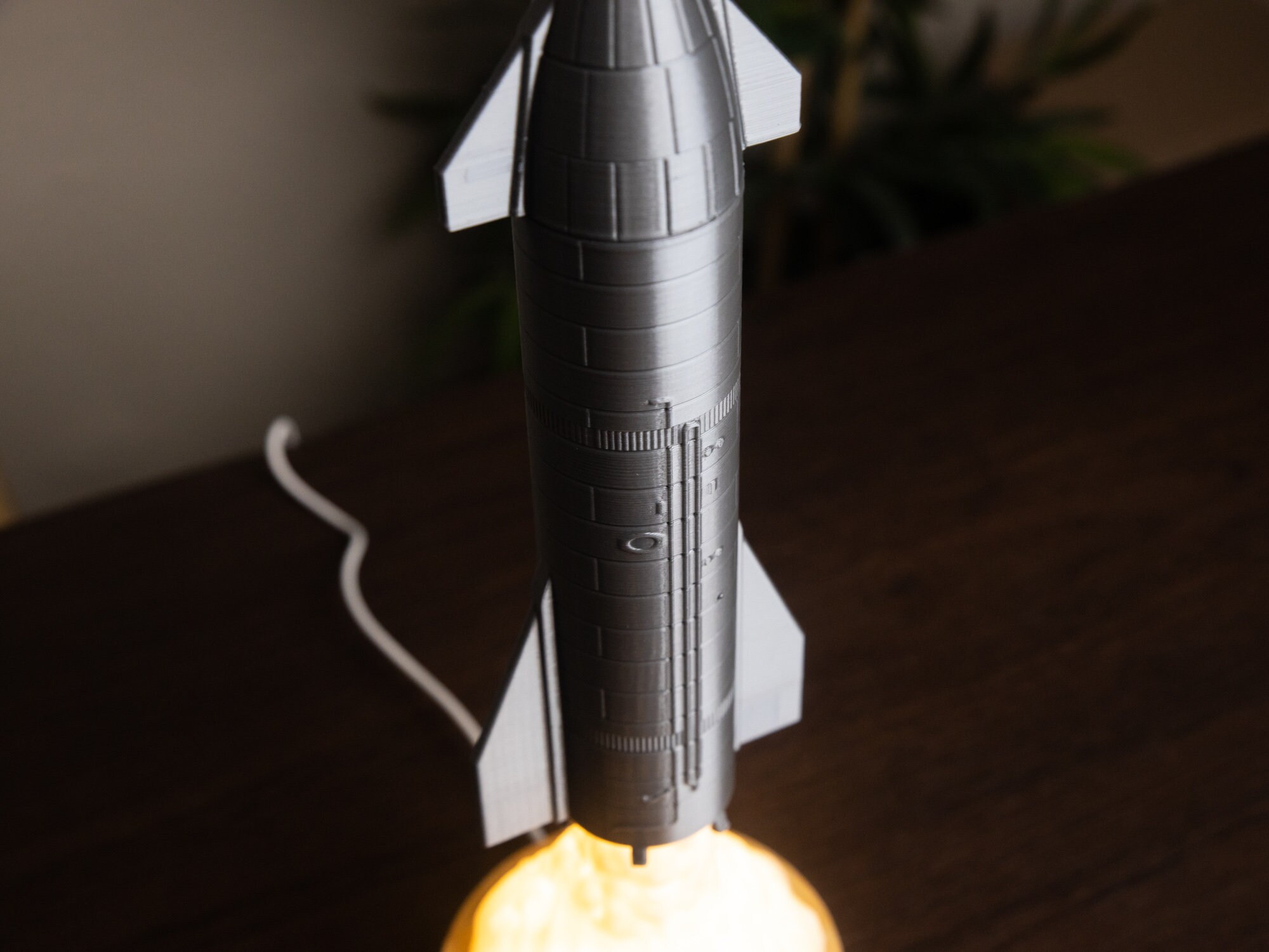 Starship SN16 Prototype Launch Lamp | Etsy