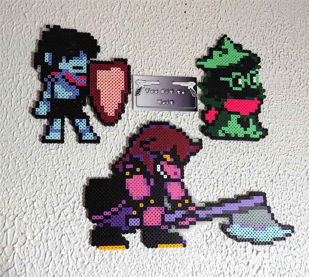 Deltarune Undertale Character Sprite Perler Pixel Art - Etsy