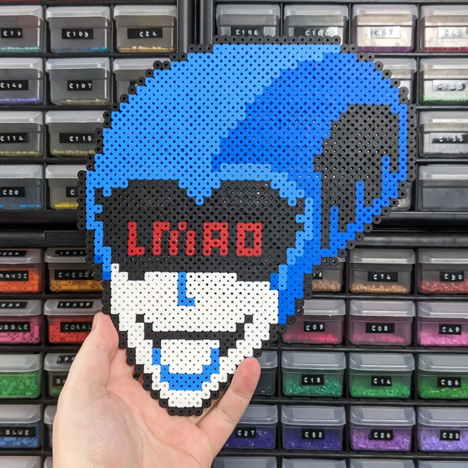 Deltarune Character Dialogue Perler Bead Pixel Art Wall Decoration ...