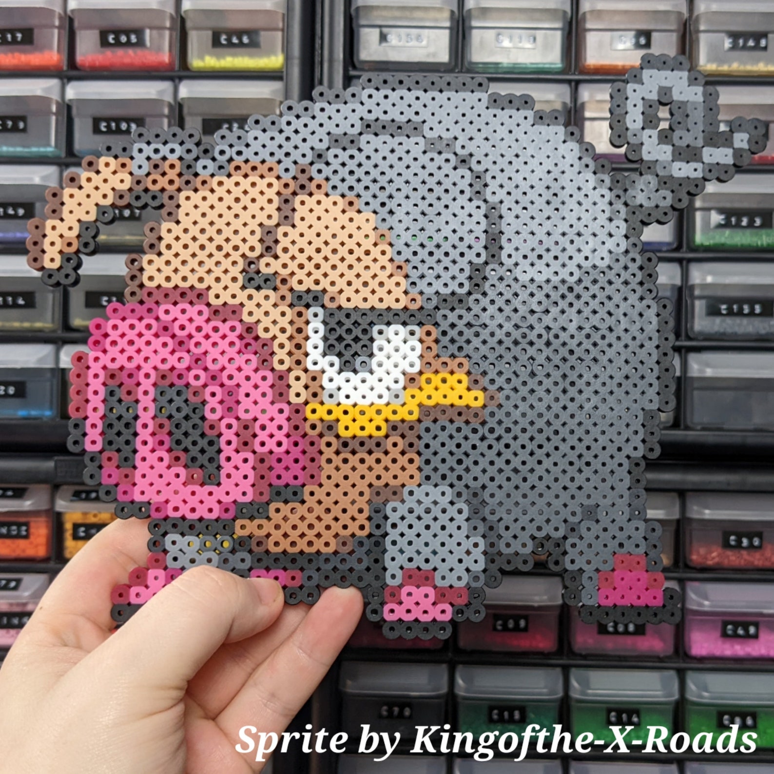 Lechonk New Pokemon Generation 9 Perler Pixel Bead Art - Etsy