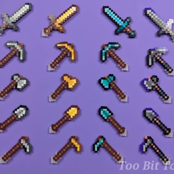 Pixel Art Pins - Etsy