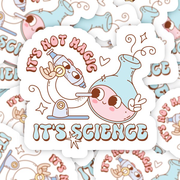 Science Sticker - Etsy