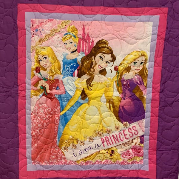 Princess Quilt - Etsy