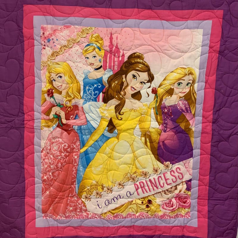 Princess Quilt - Etsy