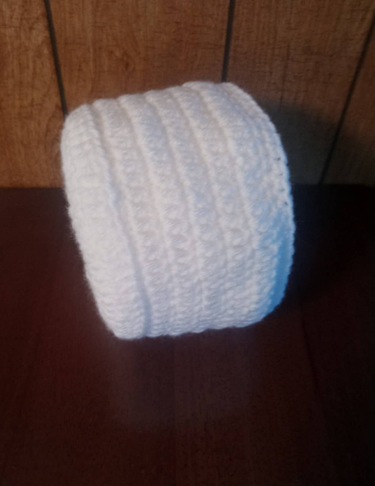 Mega Toilet Paper White Roll Cover, Toilet Paper Cozy, Crochet Storage ...