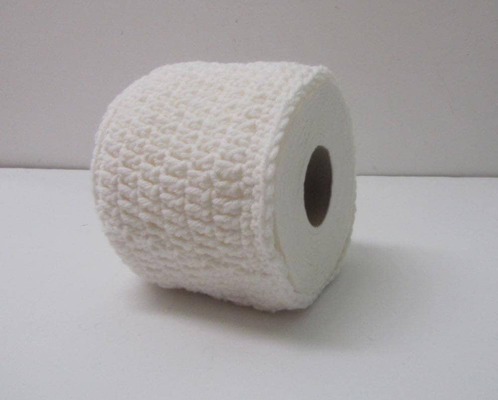 Toilet Paper Cover Spare Double Roll Cozy Toilet Paper Storagewhite - Etsy