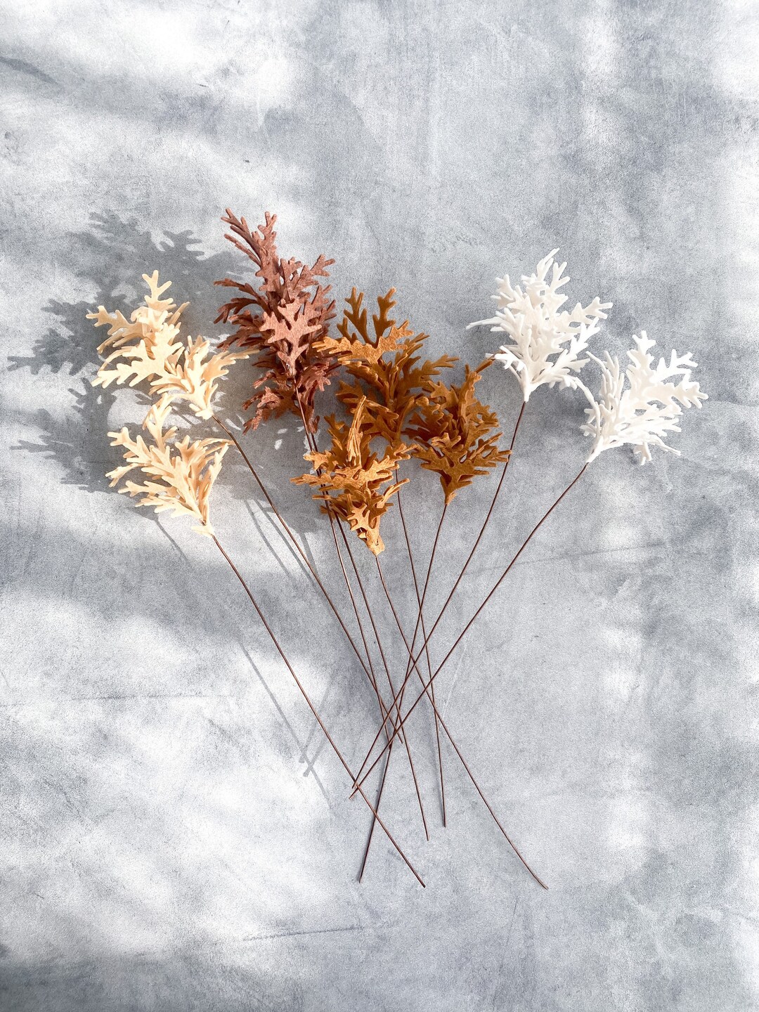 Brown Felt Wild Grass, Mini Pampas Grass Inspired Stem, Mini Bouquets ...