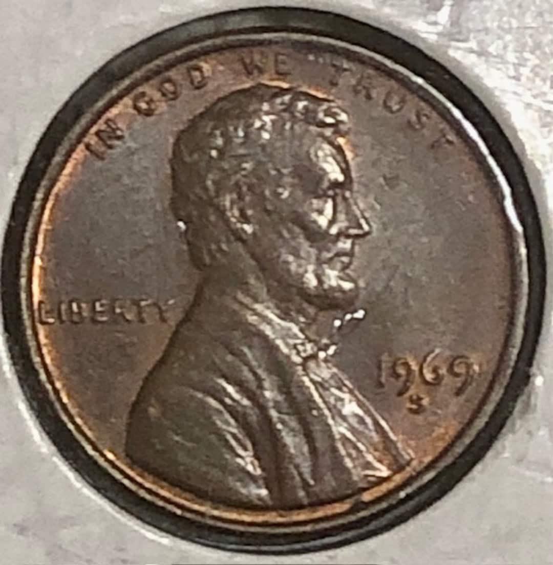 1969-S Lincoln Penny Error DDO Heavy Machine Doubling - Etsy