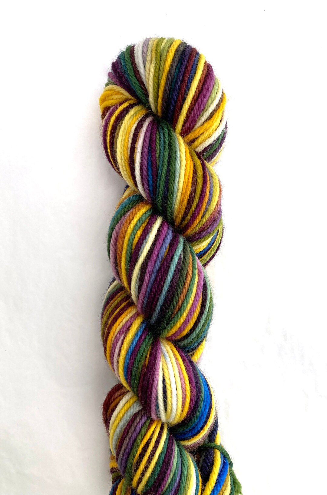 Hand Dyed 'knights of the Round Table' DK Weight 8 Ply Australian ...