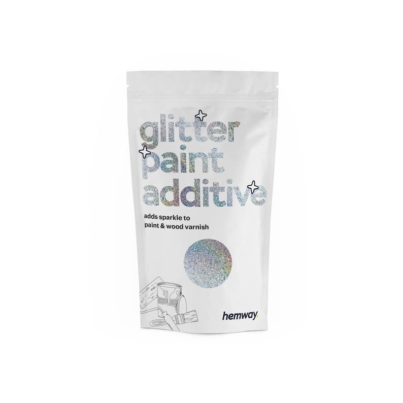 Hemway Glitter Paint Crystals Additive 100g for Emulsion - Etsy