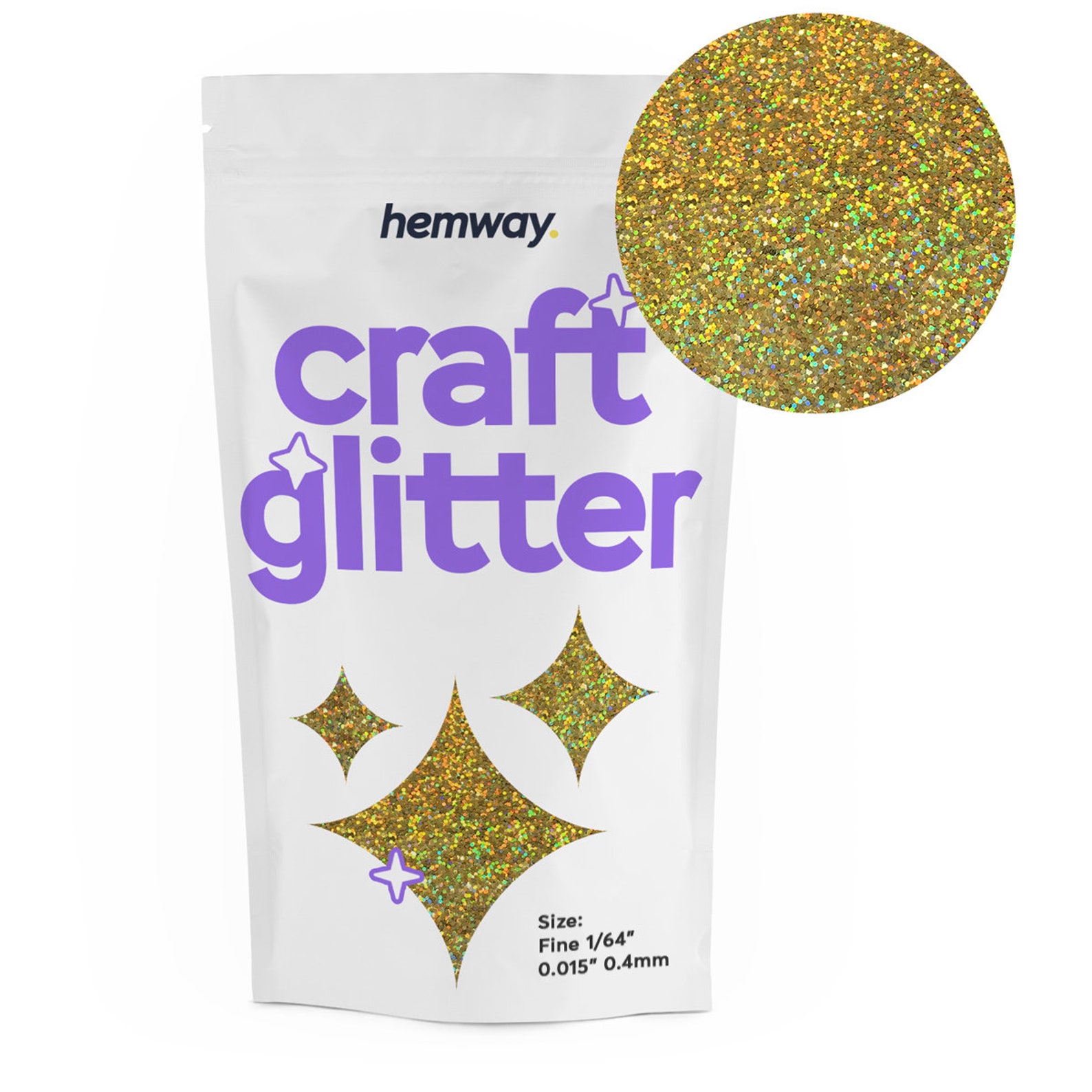 Hemway Craft Glitter for Art, Decorations, Cards, Clothes, Nails ...