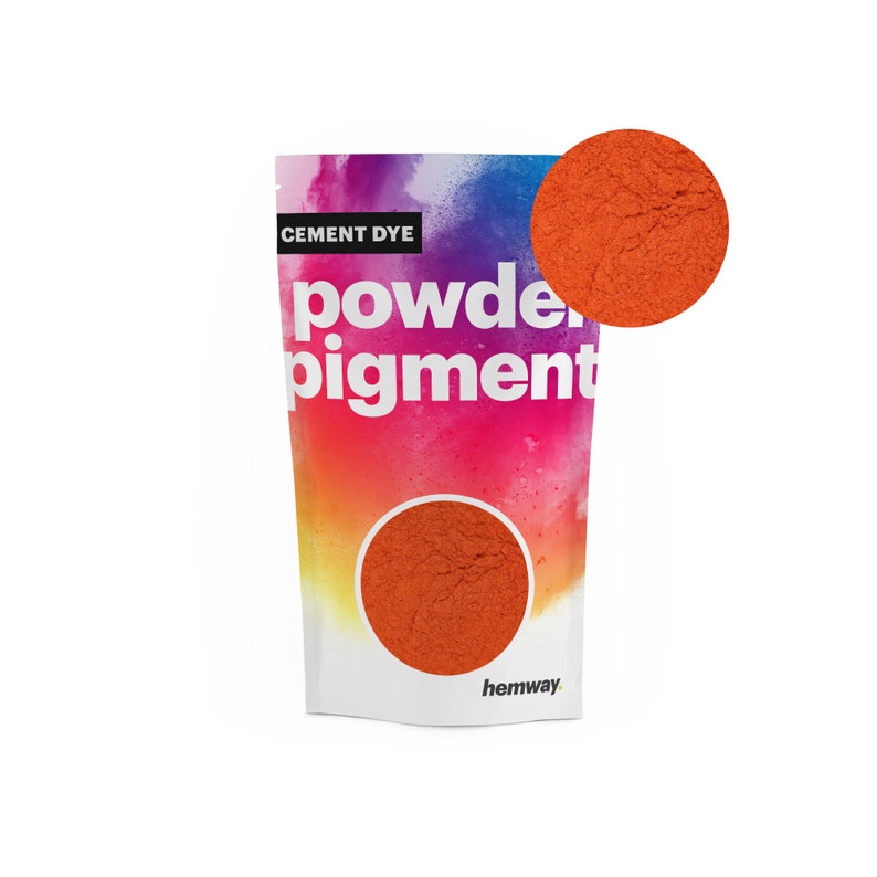 Hemway EPOXY POWDER PIGMENT Dye for Cement, Mortar, Bricks, Concrete ...