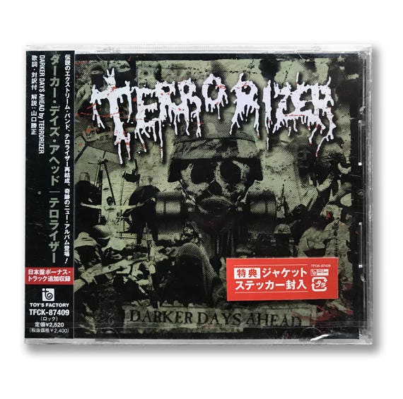 TERRORIZER darker Days Ahead Japanese Import CD - Etsy