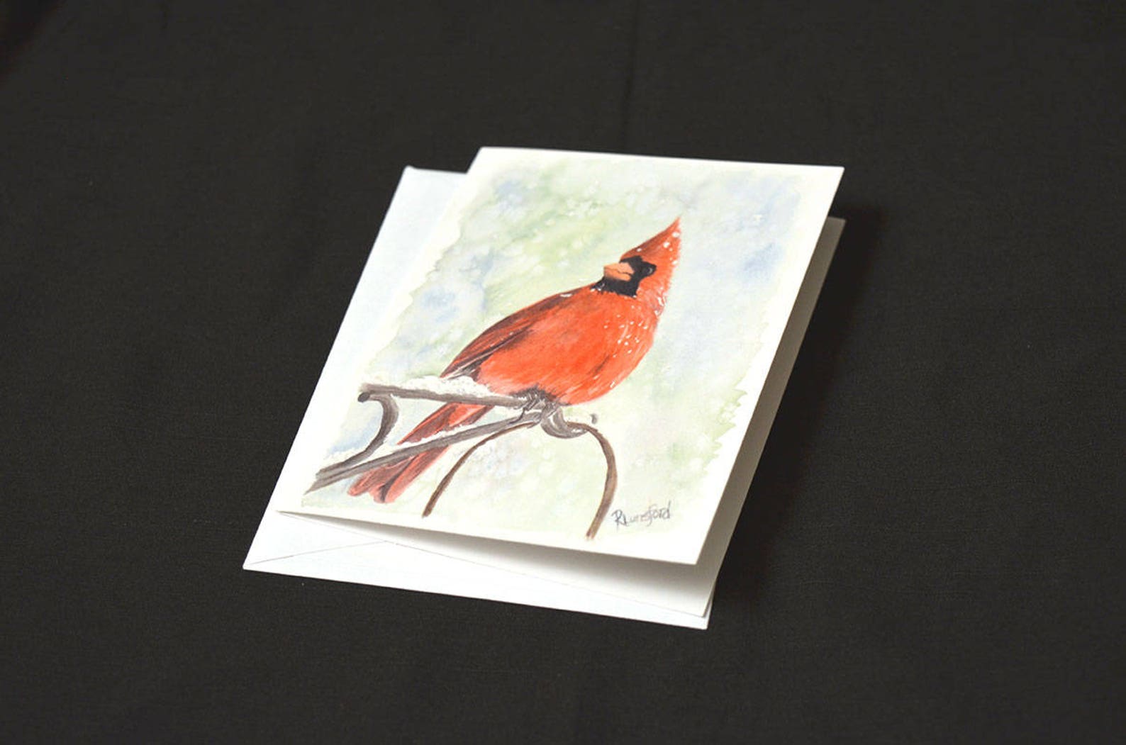 Wildlife Note Cards Nature Note Cards Set of Five From | Etsy