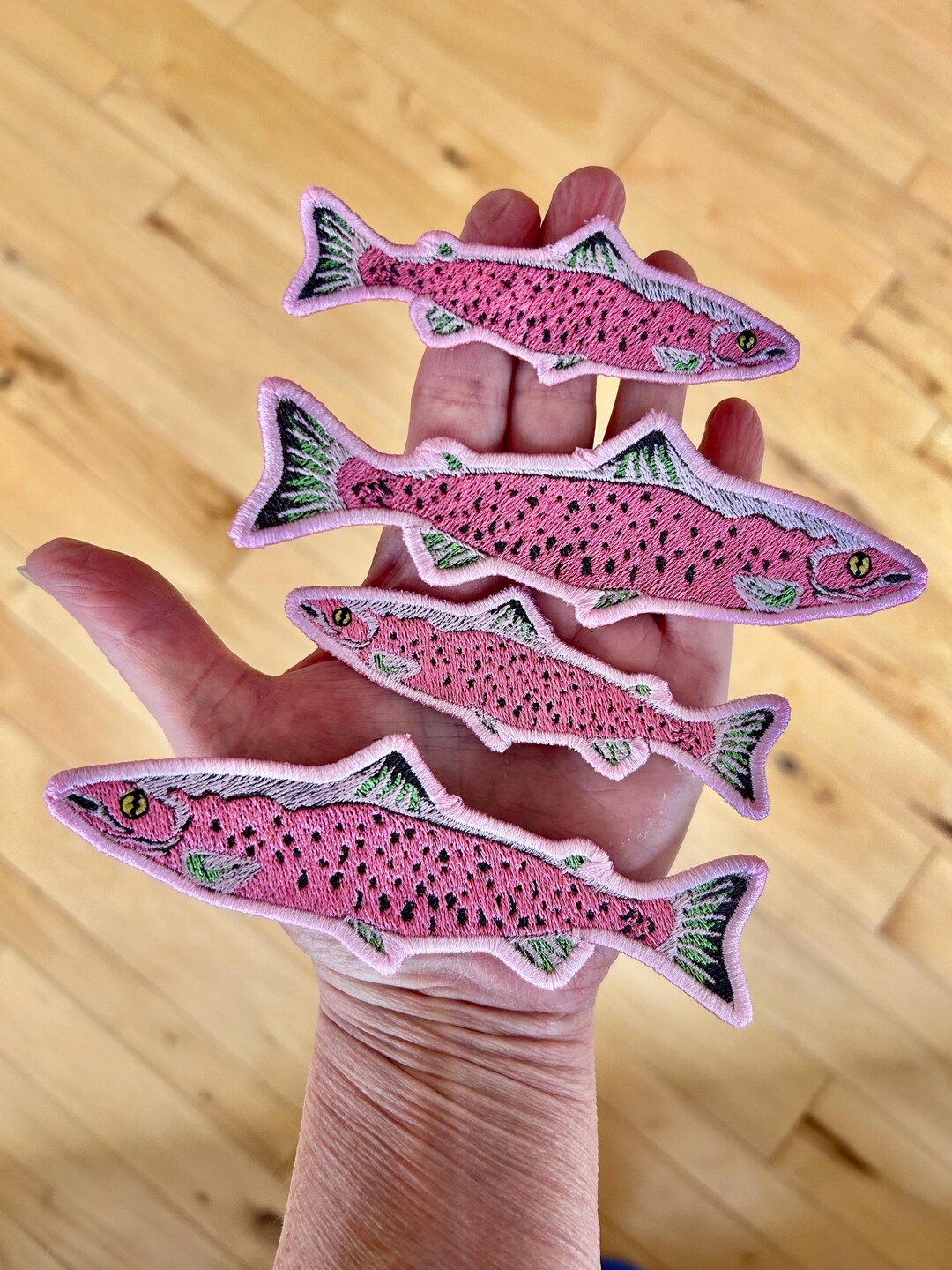 FSL Pink Salmon Machine Embroidery Files Free Standing Lace Type, 2 ...