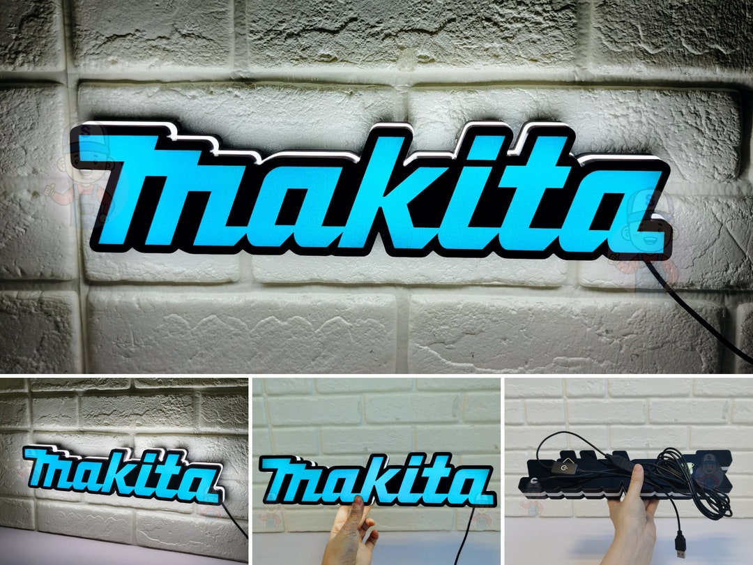 Makita Tool LED Lightbox Fully Dimmable & Powered by USB different ...