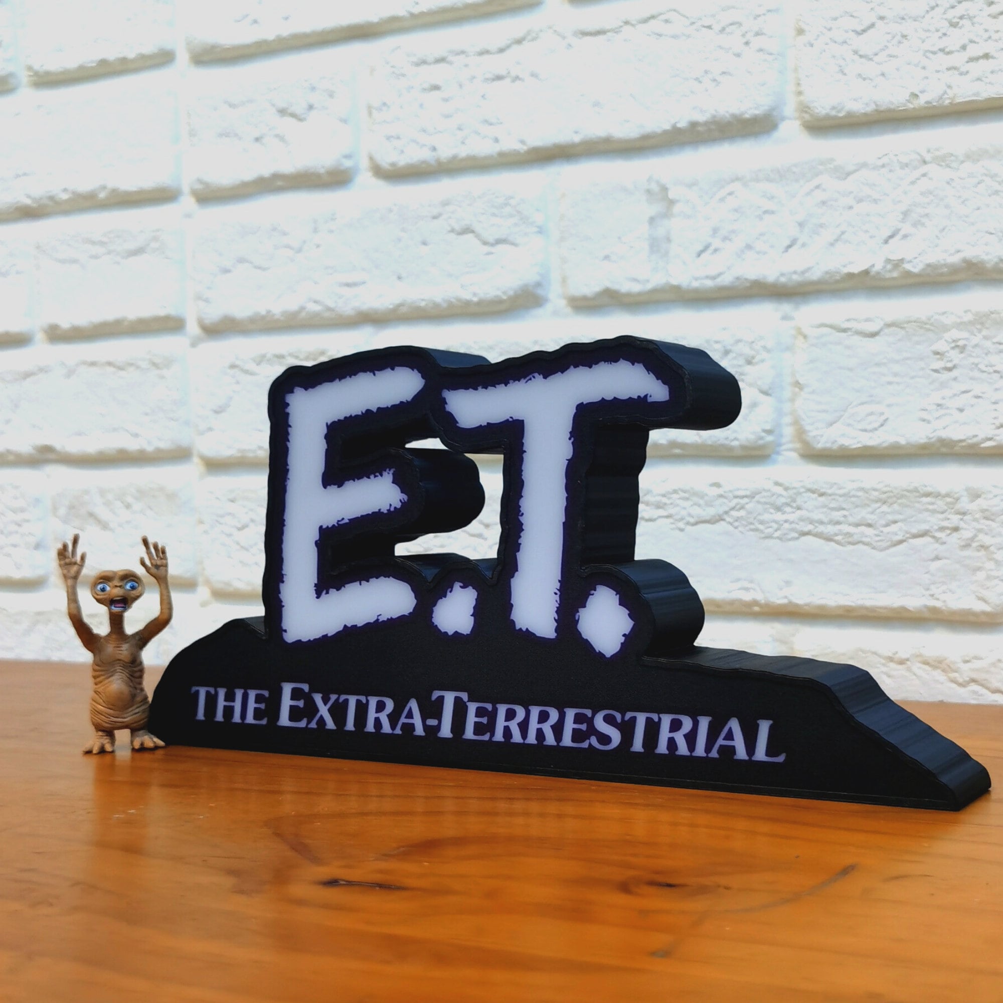 E.T. the Extra-terrestrial LED Sign USB Powered With Dimming - Etsy