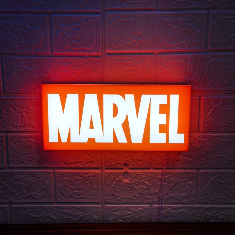 Neon Iron Man - Etsy