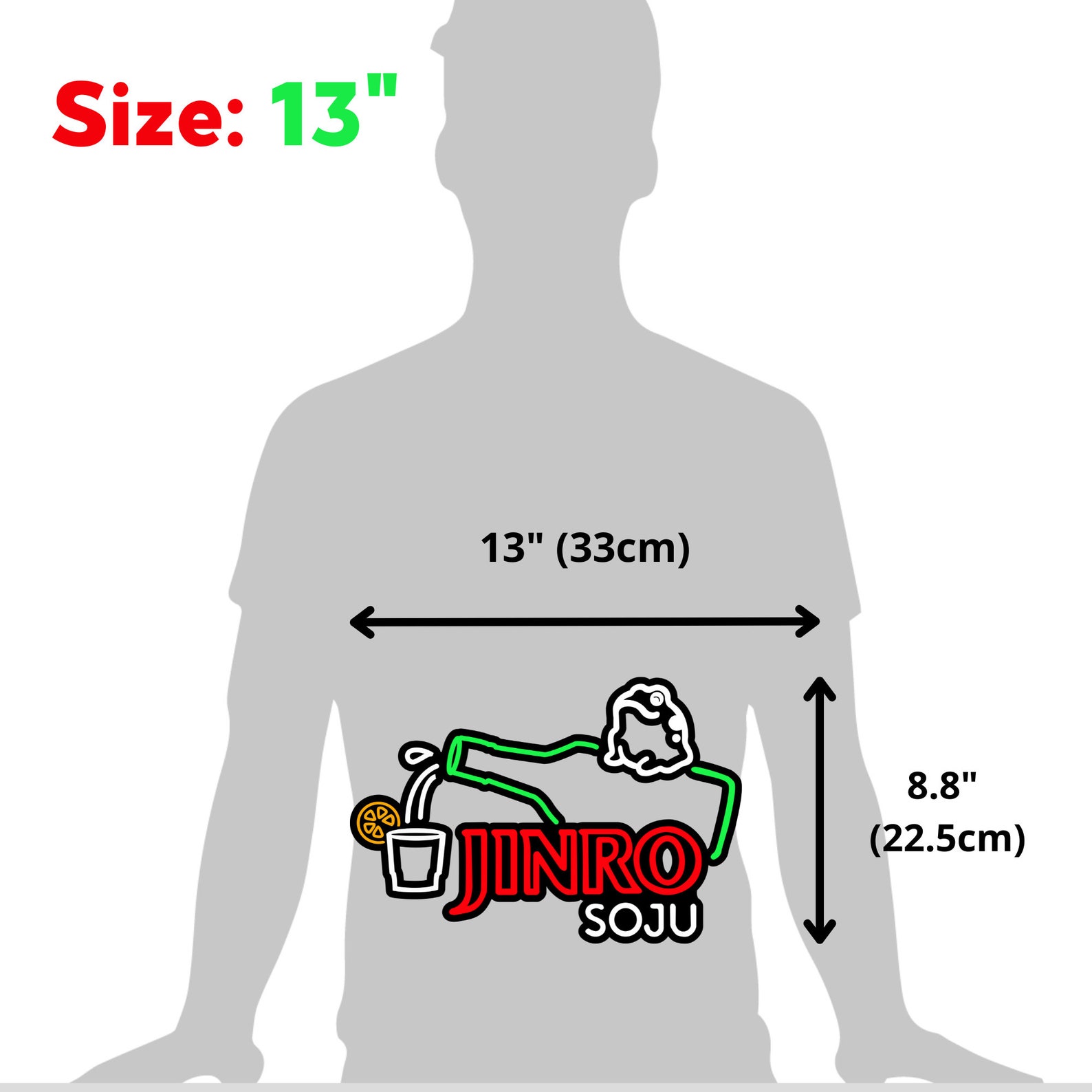 Jinro Soju LED Sign: Dimmable USB Lightbox, Korean Bar Decor - Etsy