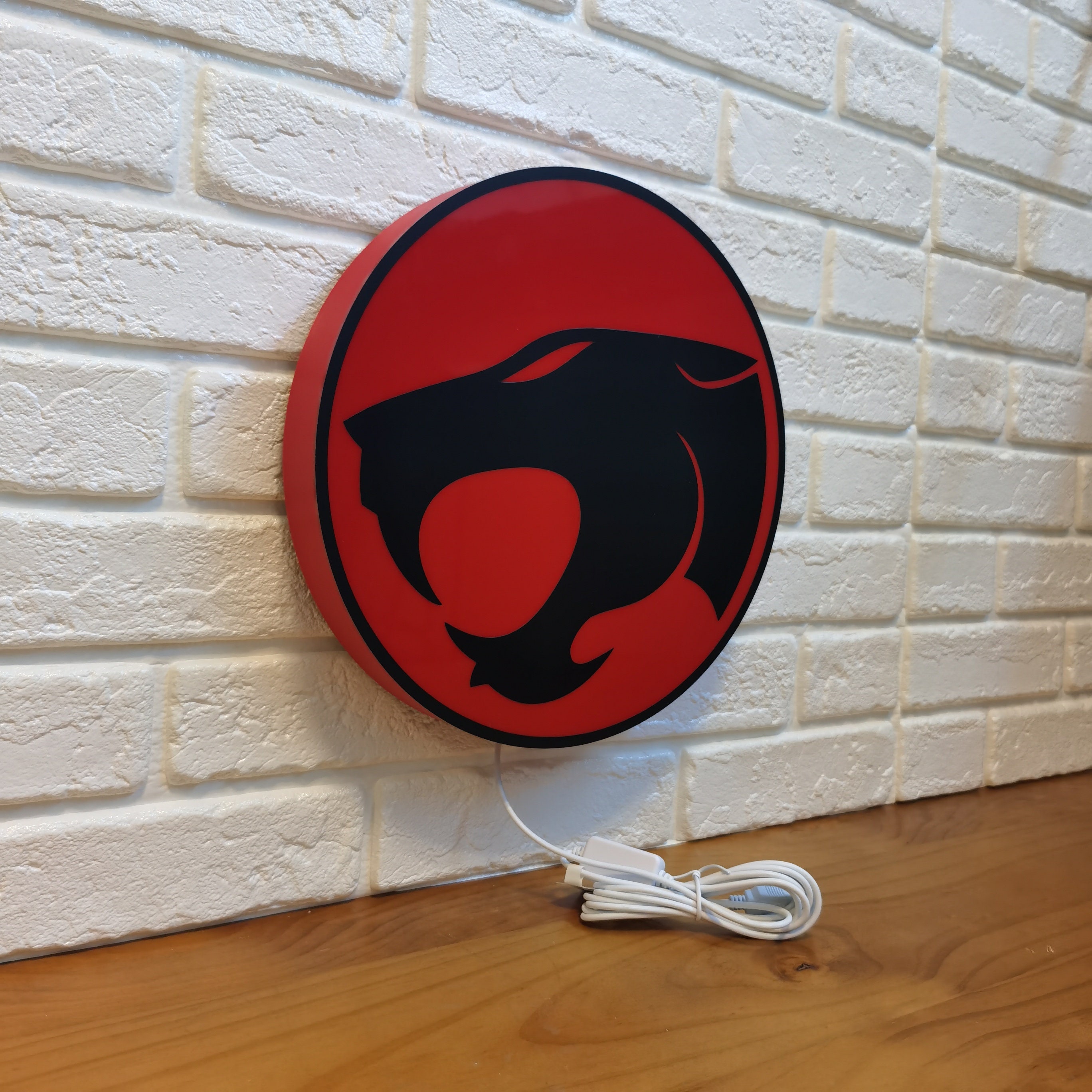 Vintage Thundercats LED Sign 3D Printed USB Powered & Full - Etsy