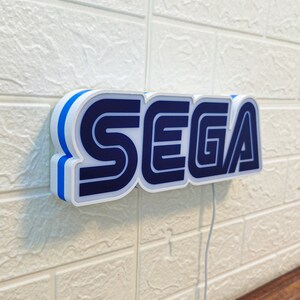 SEGA Sign for Gaming Room Decor Sega CD Sega Genesis Sega - Etsy