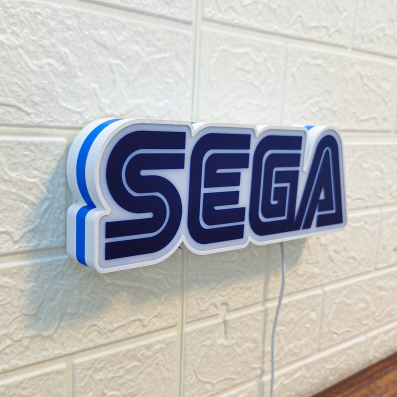 SEGA Sign for Gaming Room Decor Sega CD Sega Genesis Sega - Etsy