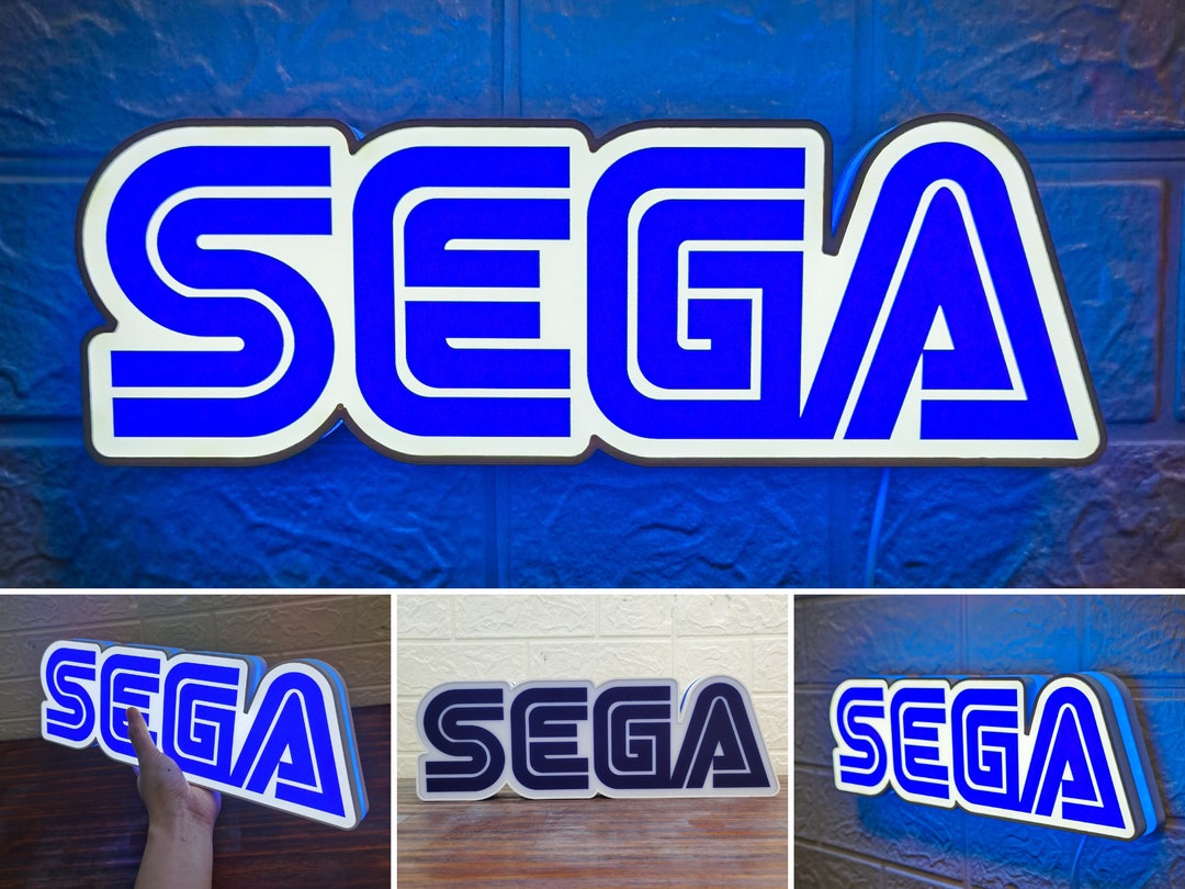 SEGA Sign for Gaming Room Decor | Sega CD, Sega Genesis, Sega Saturn ...