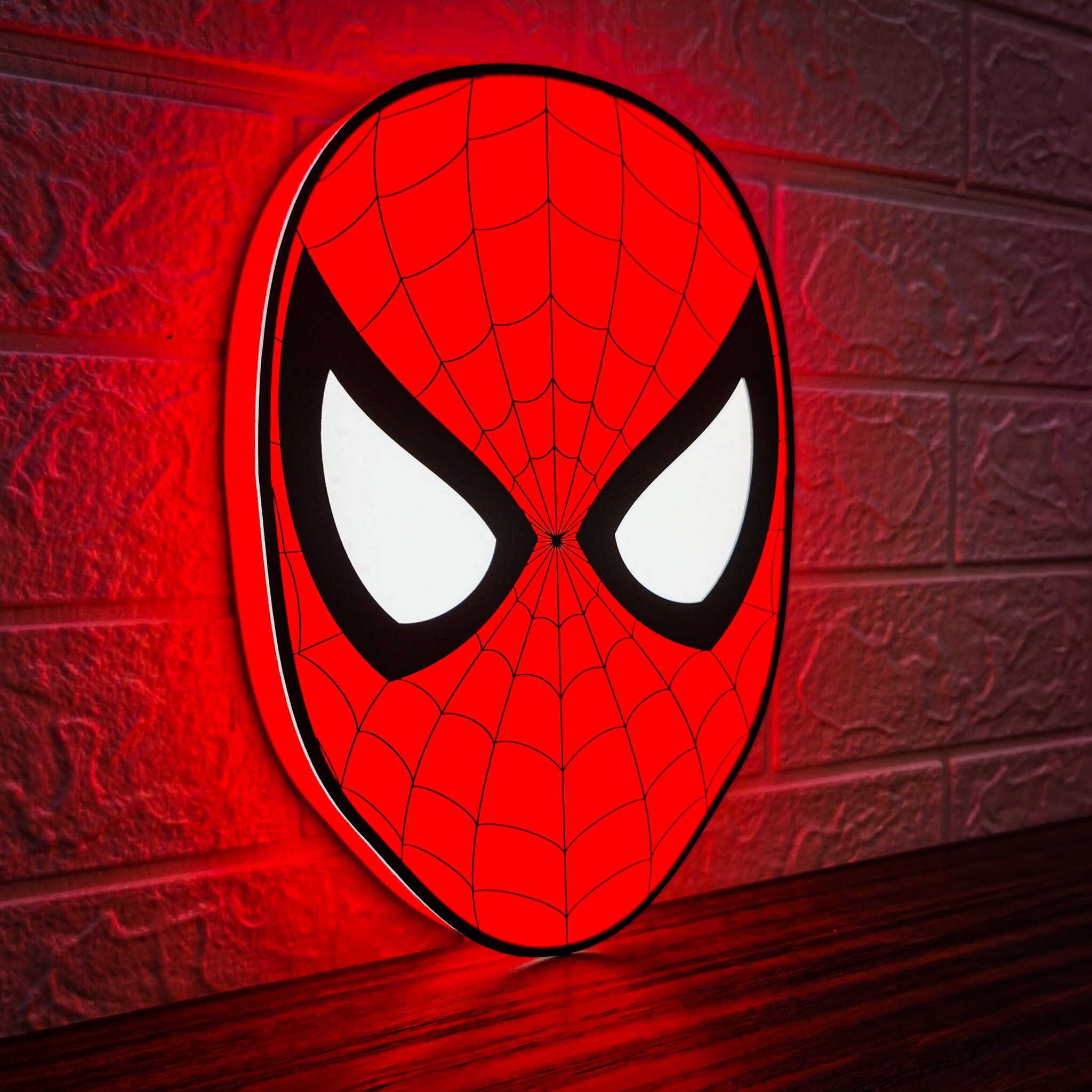 Marvel Spiderman USB Lightbox fully Dimmable Great for | Etsy