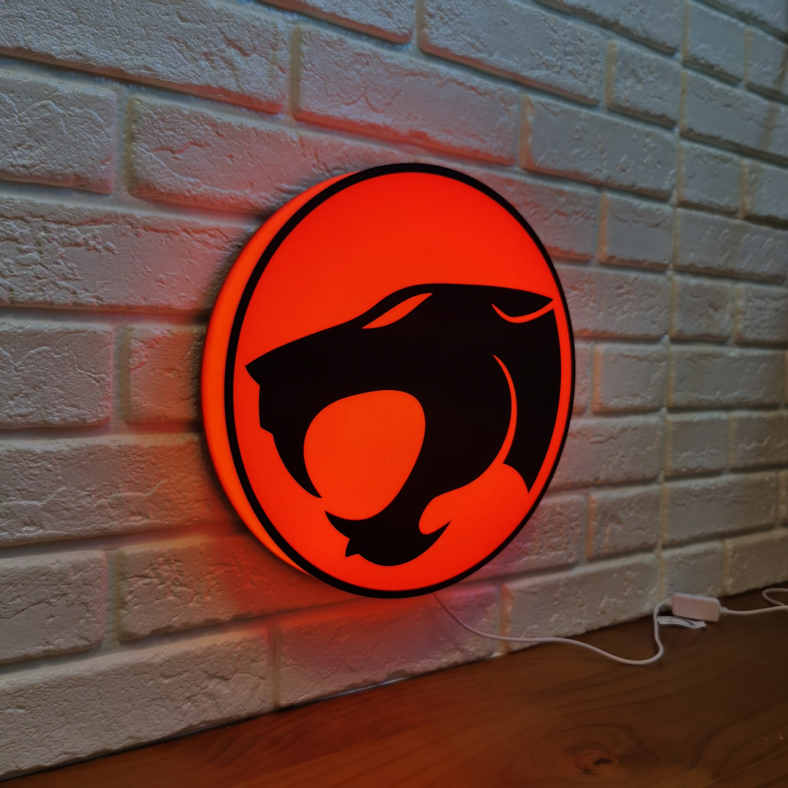 Vintage Thundercats LED Sign 3D Printed USB Powered & Full - Etsy