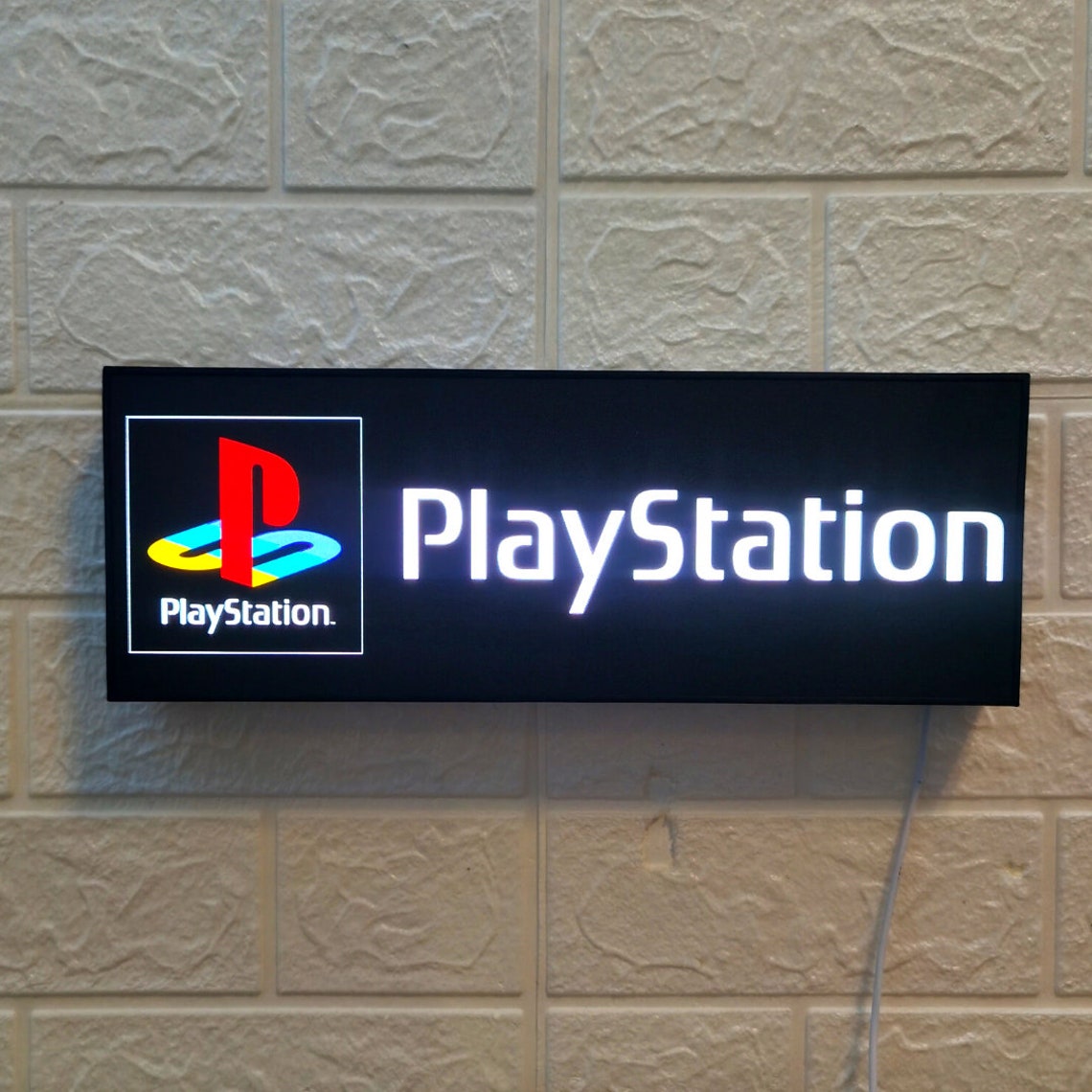 Playstation Classic Logo Man Cave Lights Playstation Sign - Etsy