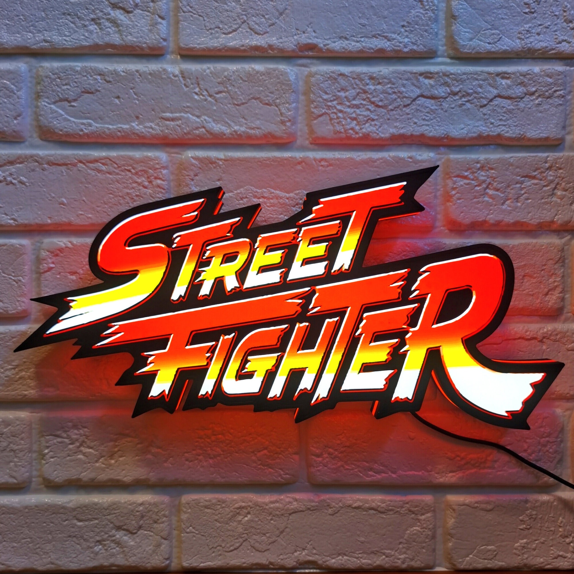 Street Fighter LED Lightbox Powered by USB & Full Dimmable - Etsy
