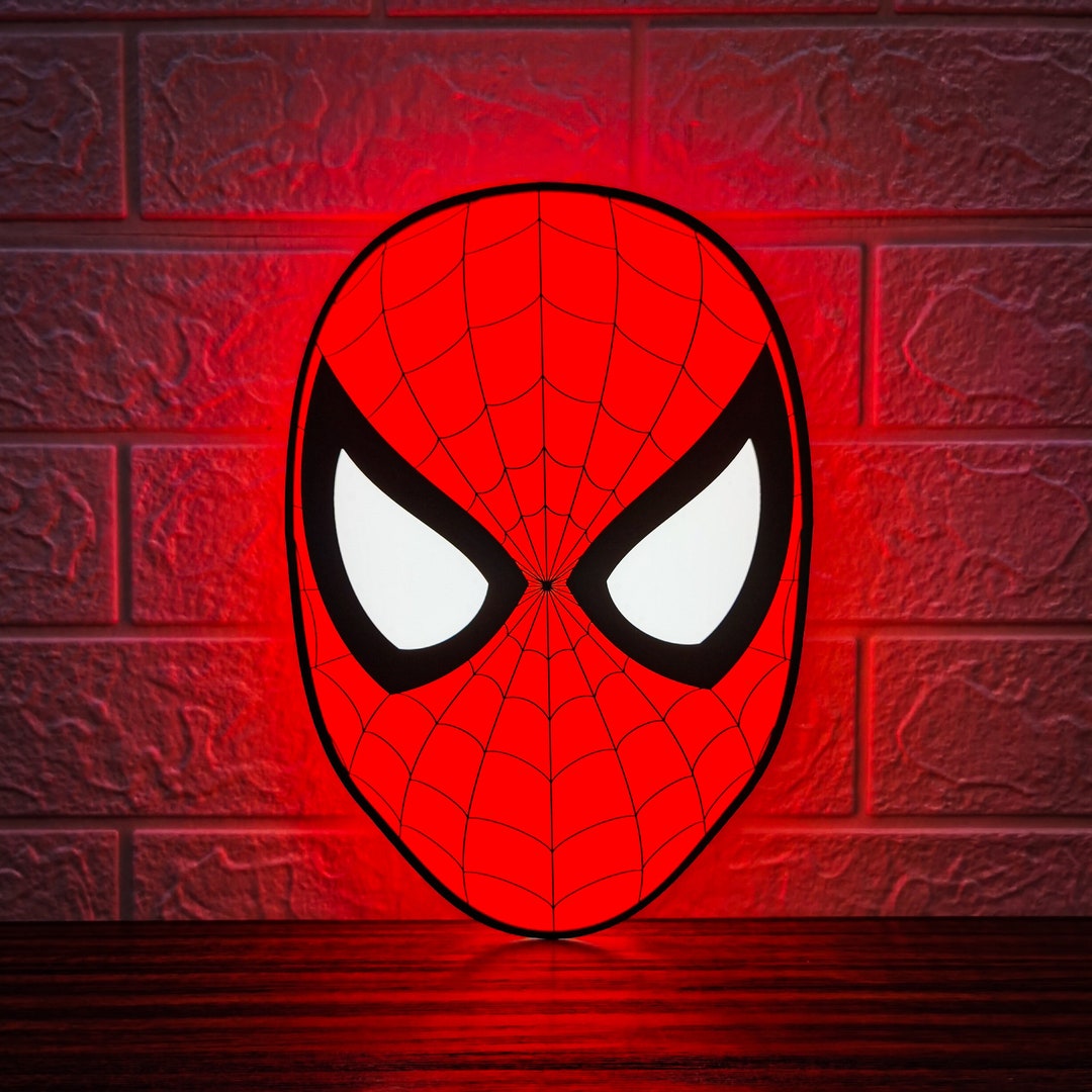 Marvel Spiderman USB Lightbox, Fully Dimmable, Great for Kid's Night ...