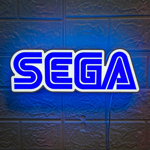 SEGA Sign for Gaming Room Decor Sega CD Sega Genesis Sega - Etsy