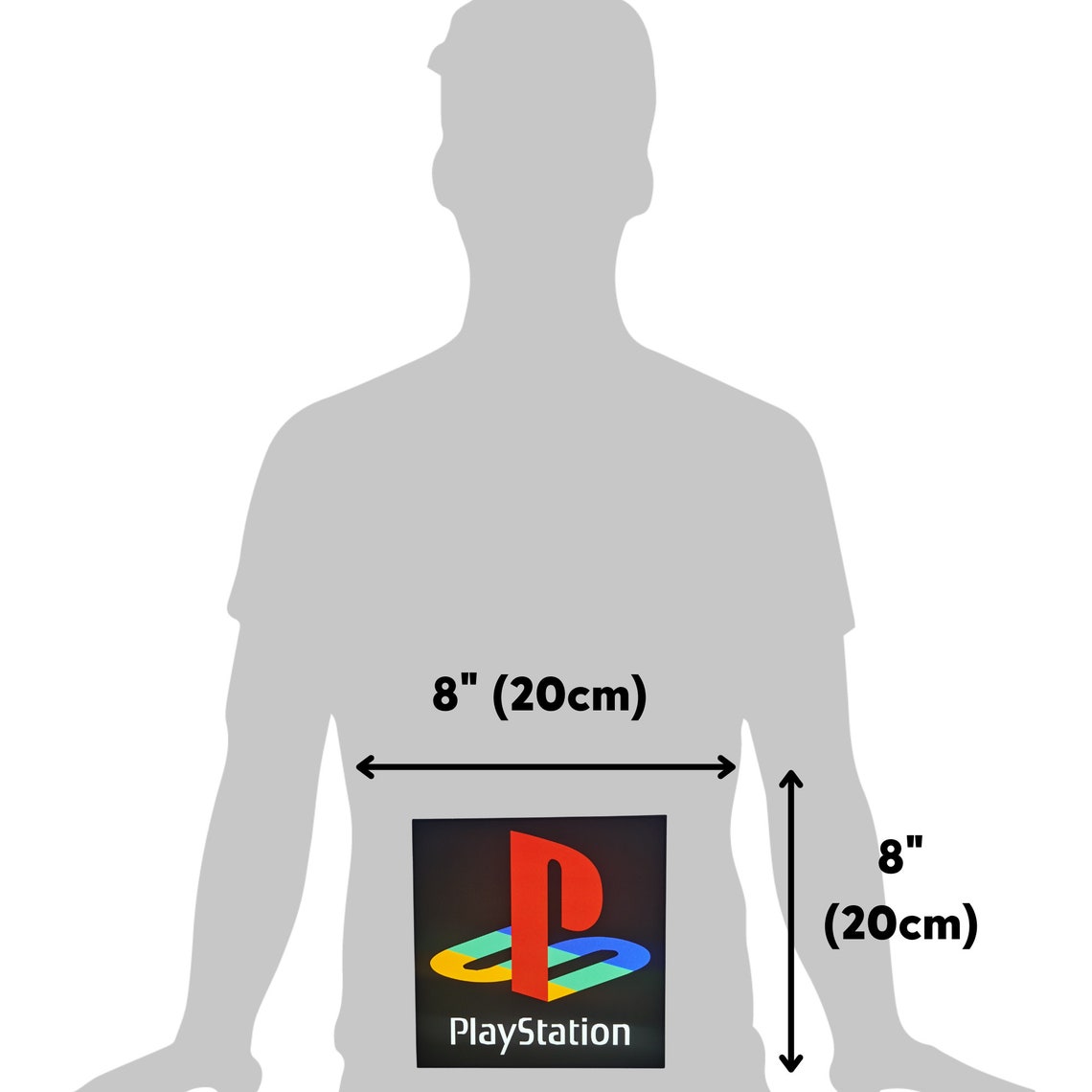 Playstation Classic Logo Man Cave Lights Playstation Sign - Etsy