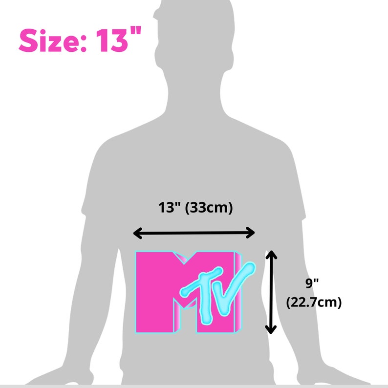 MTV Logo Lightbox | Fully Dimmable & Powered by USB - Etsy