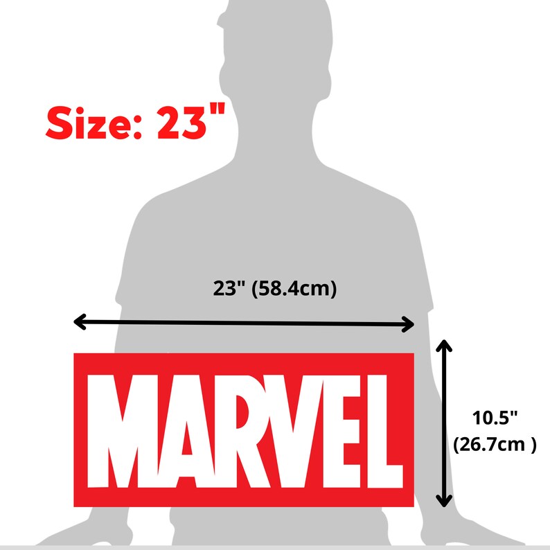 Marvel Logo LED Lightbox | 3D Printed Man Cave Decor - Etsy