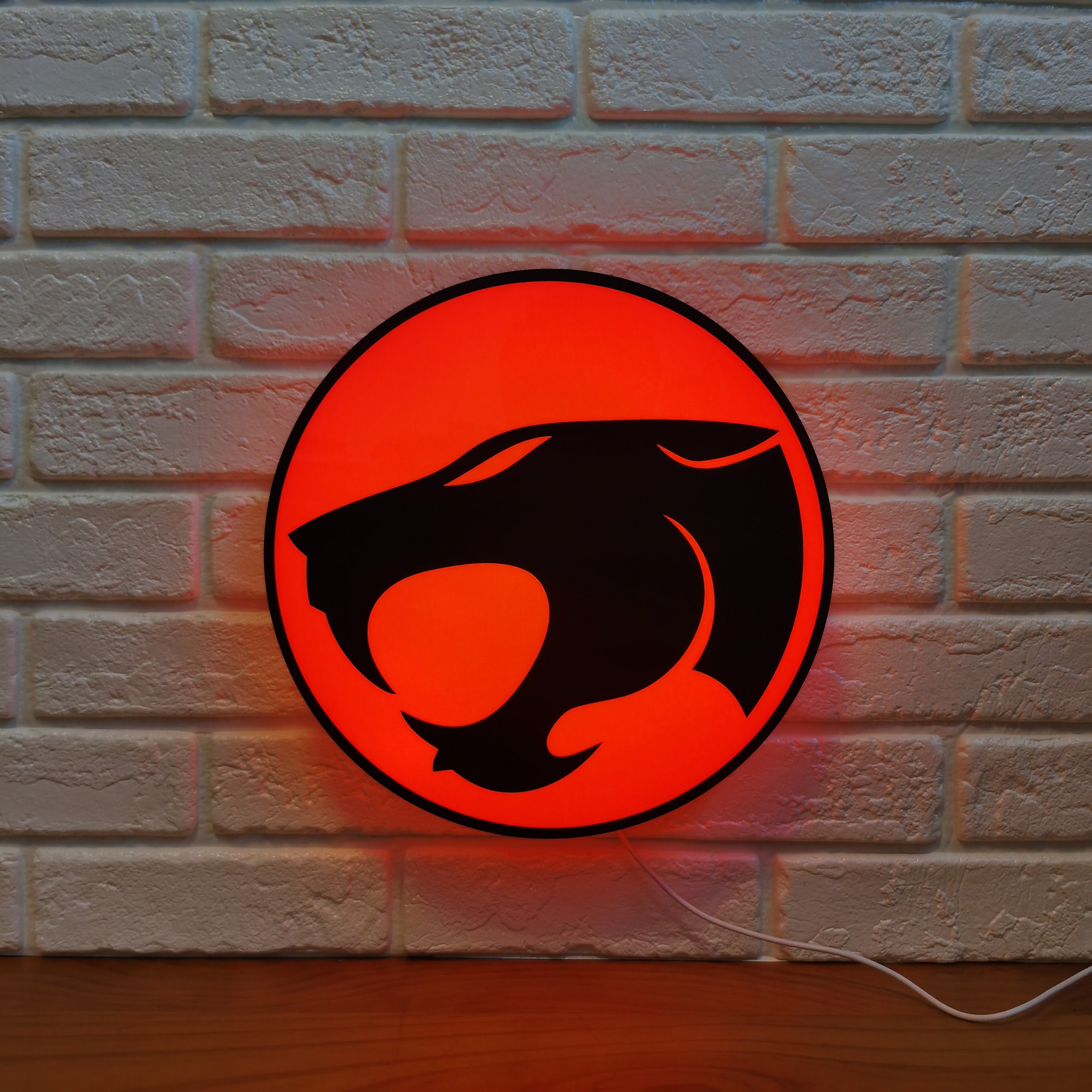 Vintage Thundercats LED Sign 3D Printed USB Powered & Full - Etsy