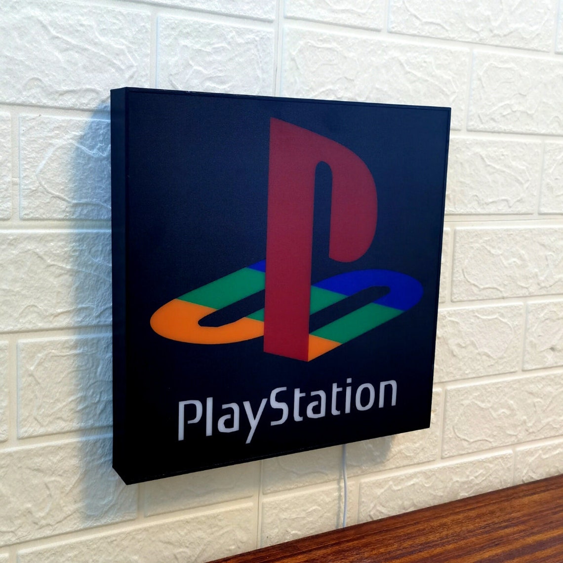 Playstation Classic Logo Man Cave Lights Playstation Sign - Etsy