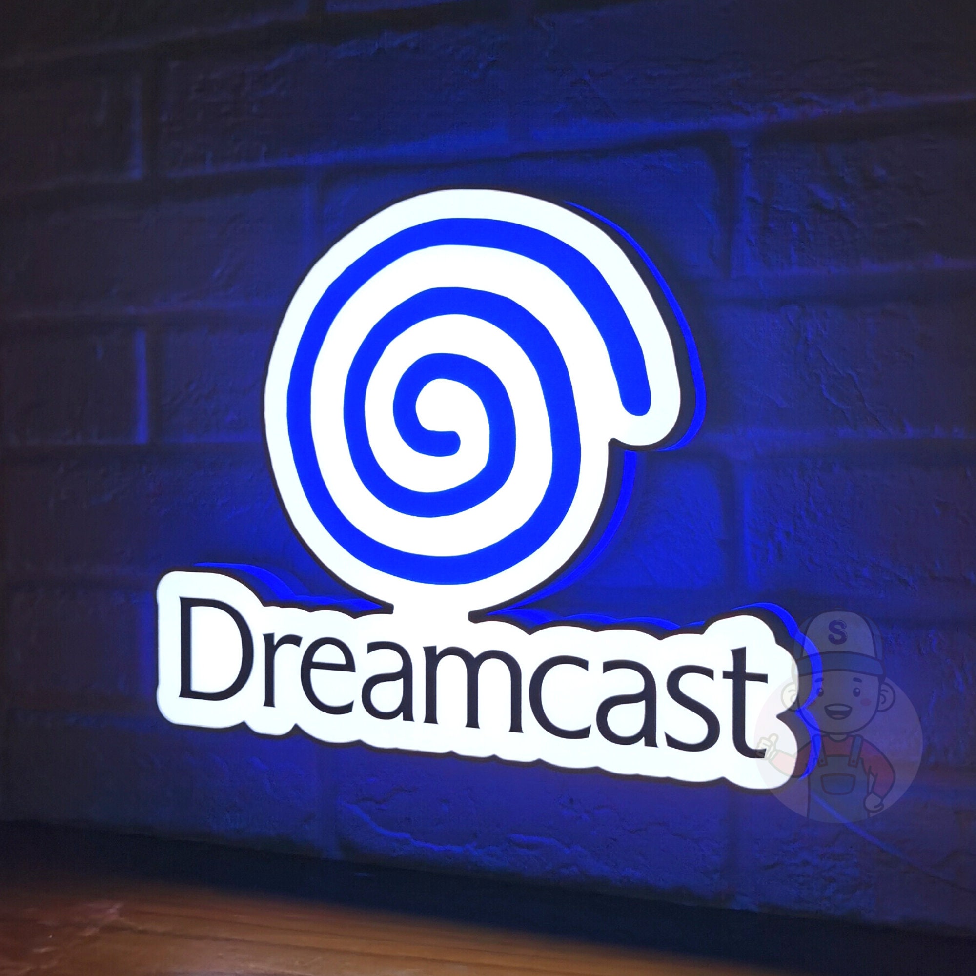 SEGA Dreamcast Sign for Gaming Room Decor 3D Printed LED - Etsy UK