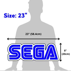 SEGA Sign for Gaming Room Decor | Sega CD, Sega Genesis, Sega Saturn ...
