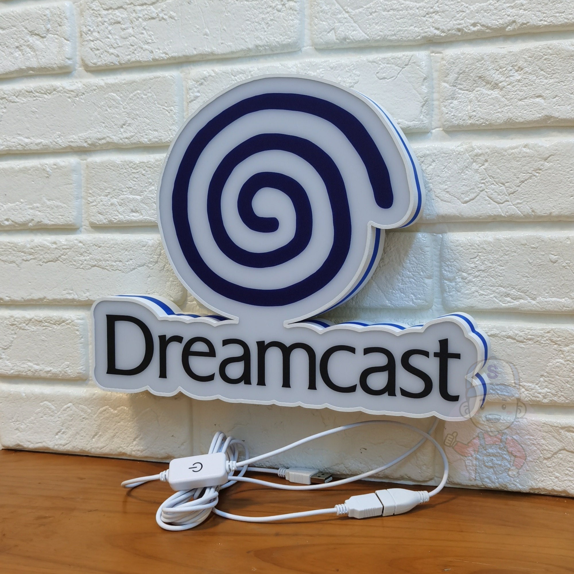 SEGA Dreamcast Sign for Gaming Room Decor 3D Printed LED - Etsy UK