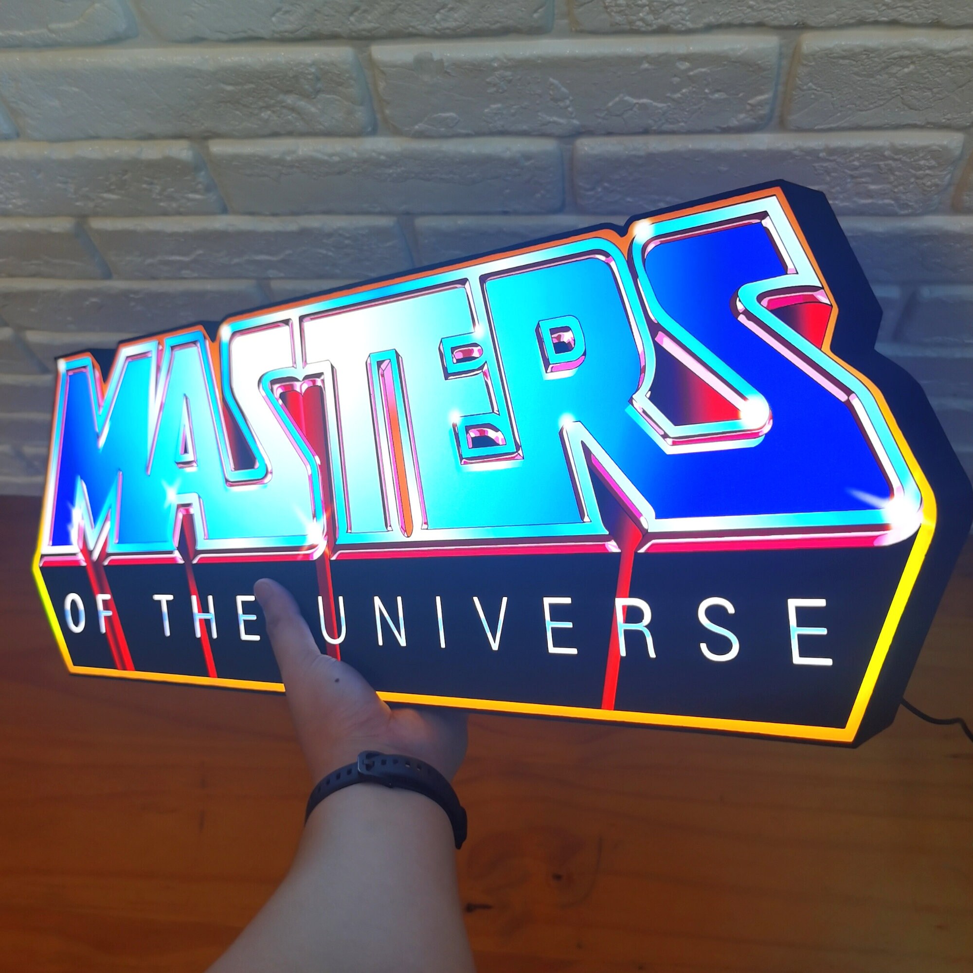 MOTU Logo LED Lightbox he-man and the Masters of the - Etsy Australia